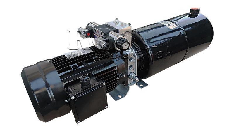 MINI HIDRAULIČNI AGREGAT 230V AC (2,2 kW) - 8,0 cc - 11,2 lit/min ...