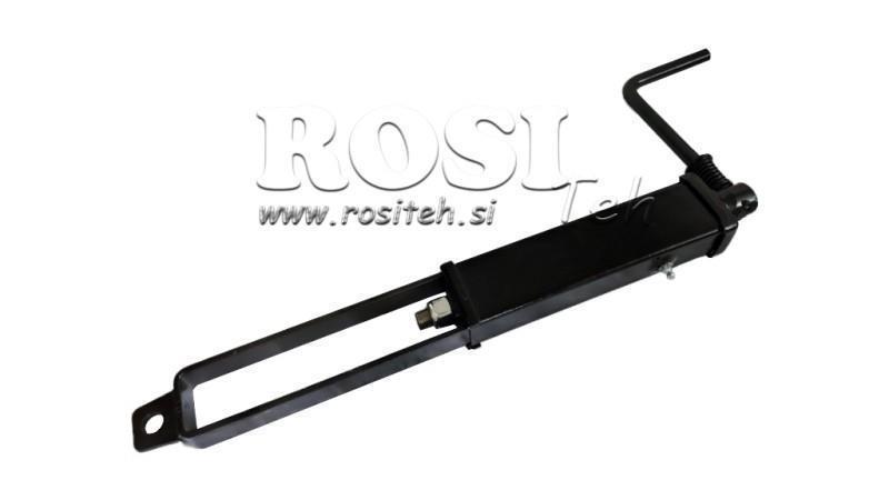 THREADED LEVER FOR TRAILER HAND BRAKE WITHOUT PULLEY ROSI TEH
