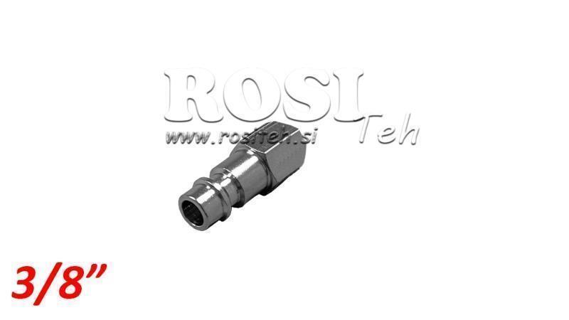 PNEUMATIC QUICK COUPLING MALE INTERNAL THREAD G038 - DN7,2 ROSI TEH